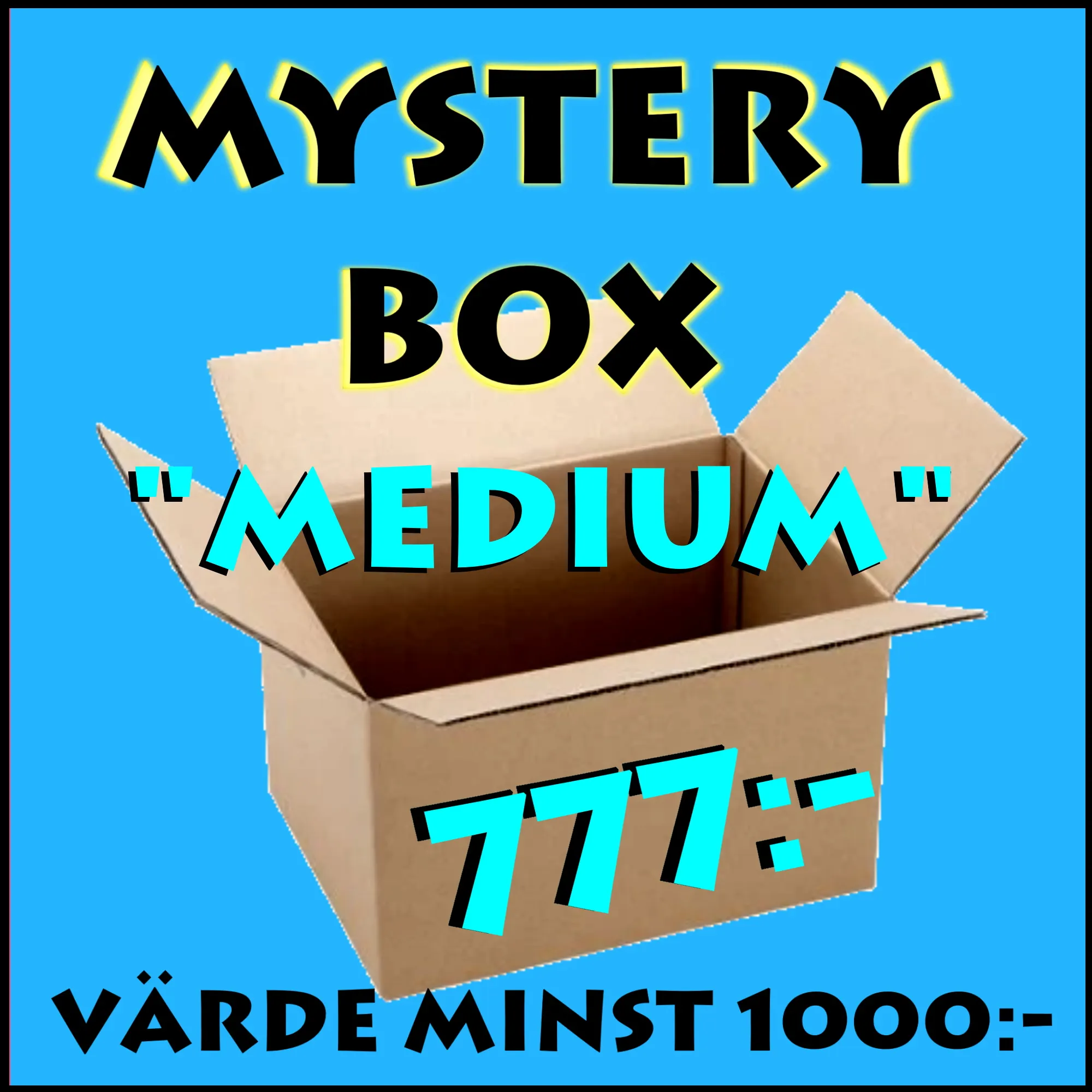 Mystery Box "Medium" - Värde minst 1000:- - Mackans Garage