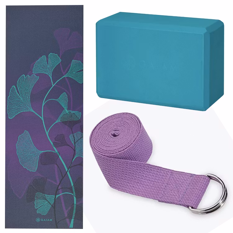Yoga-kit Lily Shadow 4mm - Gaiam - Soul Factory