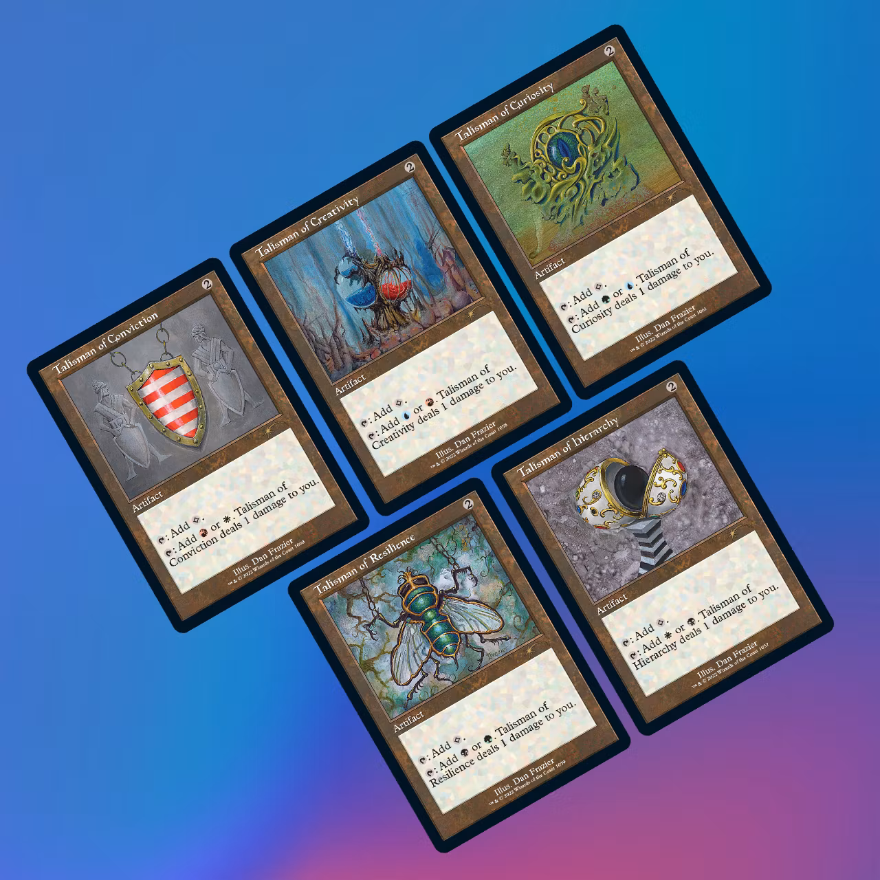 Magic the Gathering: Secret Lair: Dan Frazier Is Back Again: The Enemy ...