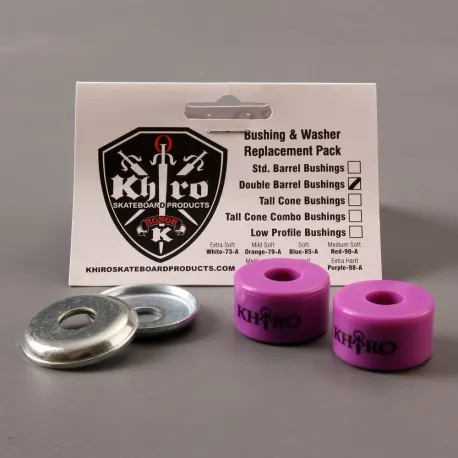 Khiro Double Barrel Bushings Extra Hard 98a - Top12