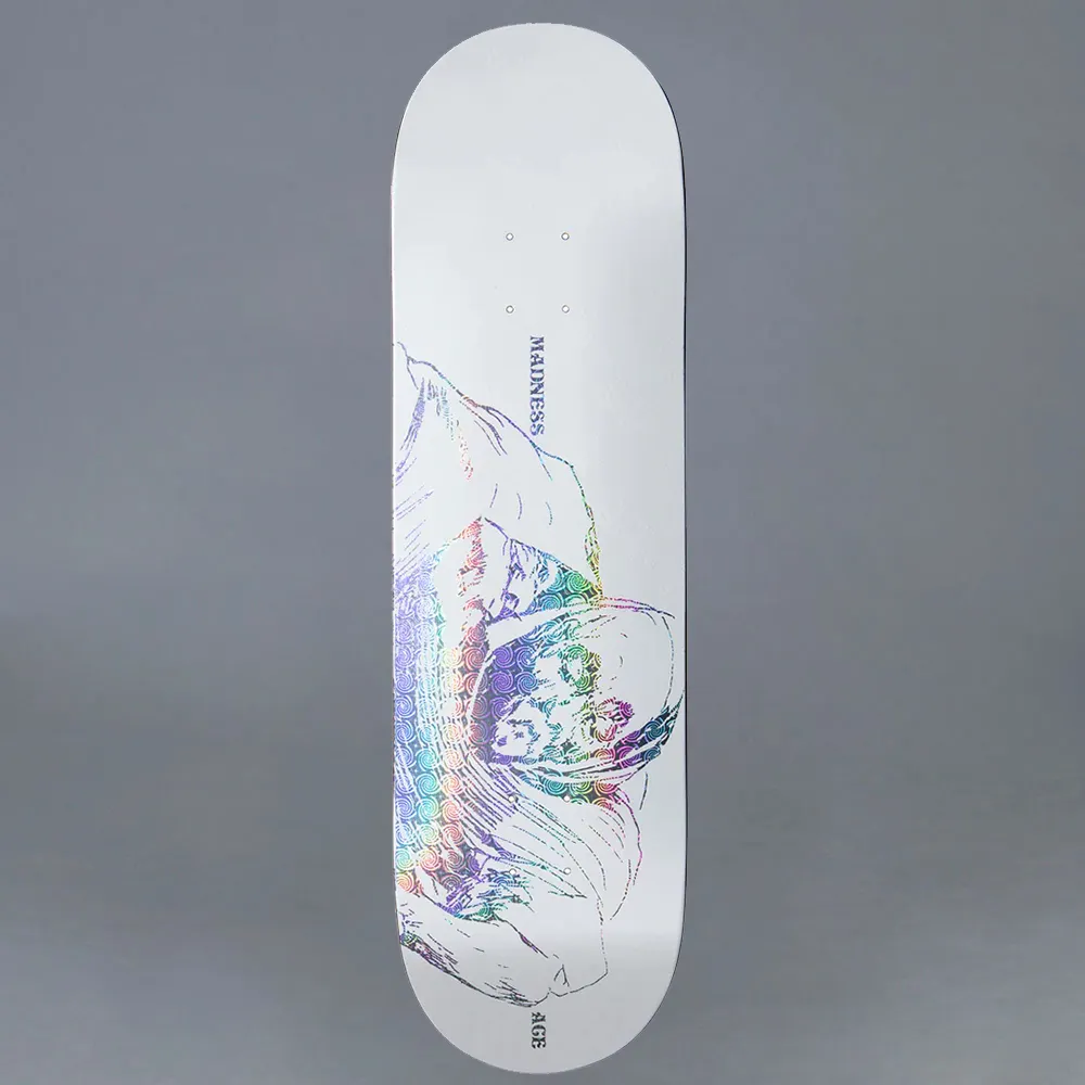 Madness Rumors Impact Light Ace/Holoswirl 8.75 Skateboard Deck - Top12