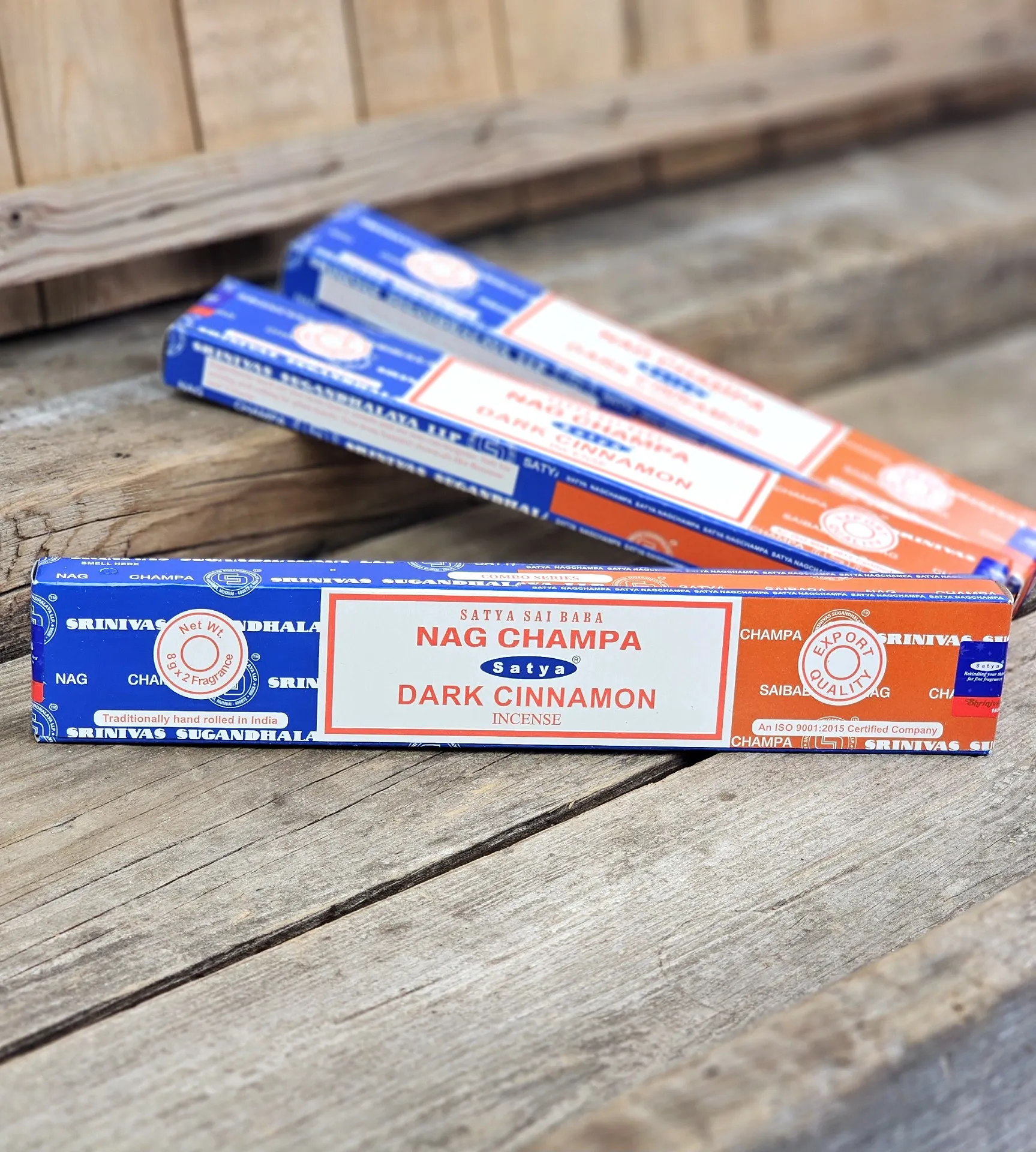 Satya Sai Baba Combo Serie - Nag Champa och Dark Cinnamon ...