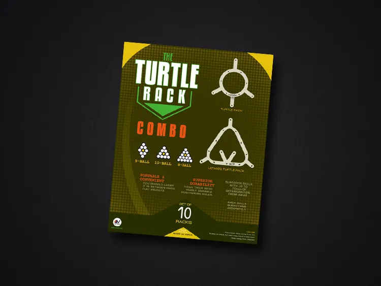 Combo Turtle Rack - KB Custom Cues