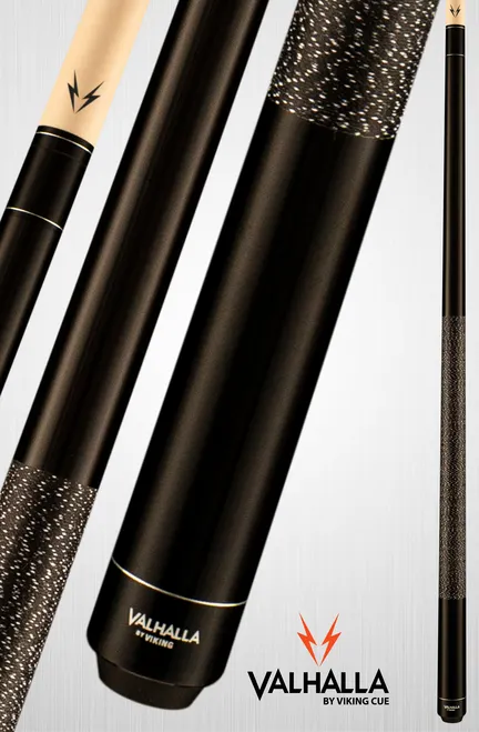Valhalla VA111 Black with Linen grip - KB Custom Cues