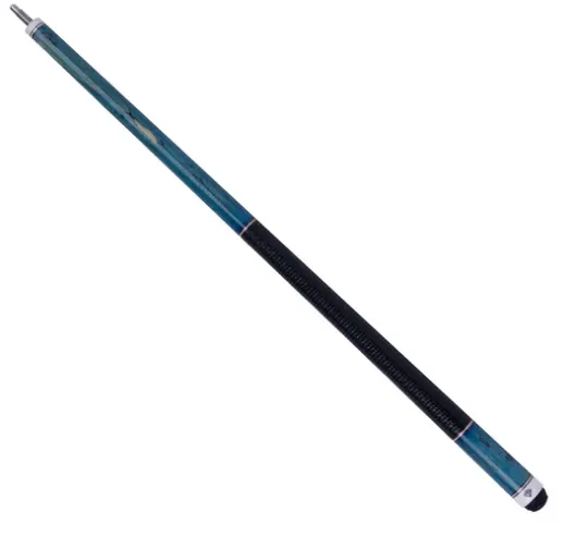 TIGER Blue Spalted Maple Wood - KB Custom Cues