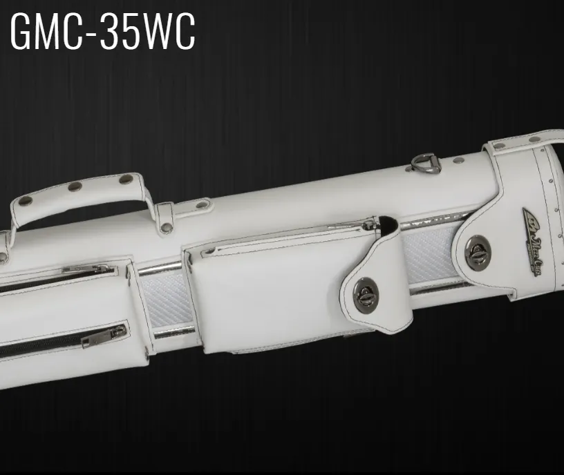 Mezz GMC-35WC White with Carbon details - KB Custom Cues