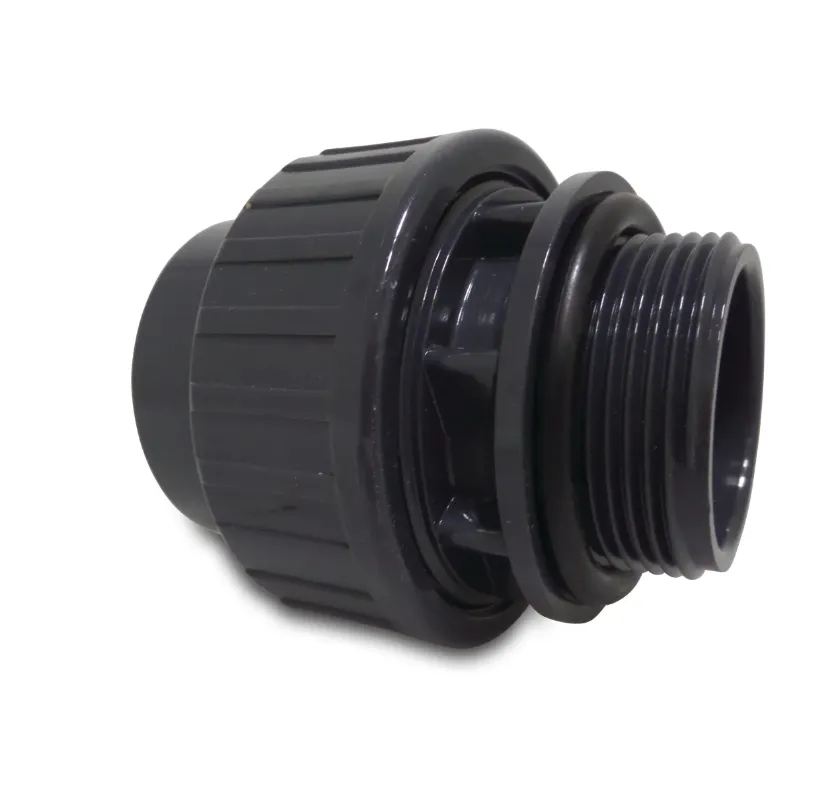 Profec Union Ø50 mm lim X R40 (1,5 tum) utvändig gänga med O-ring ...