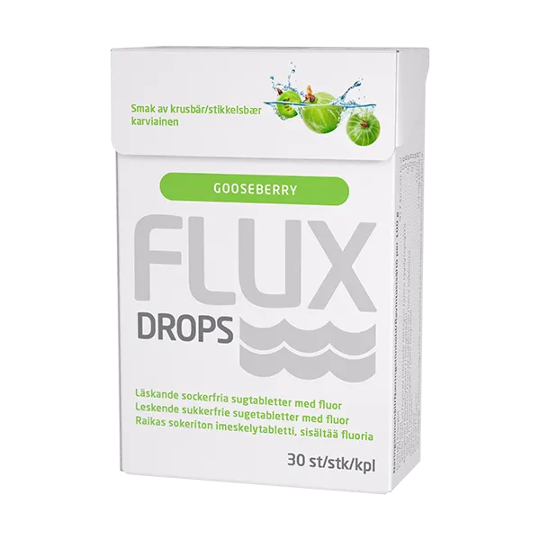 Flux Drops Lemon/Lime - 30 tablets - Scandinavian Online Store