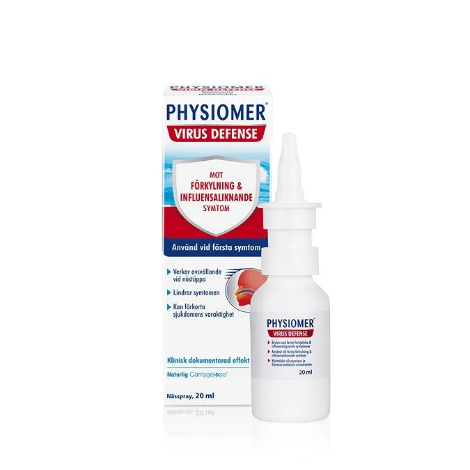 Physiomer Virus Defense Nasal Spray - 20 ml - Scandinavian Online Store