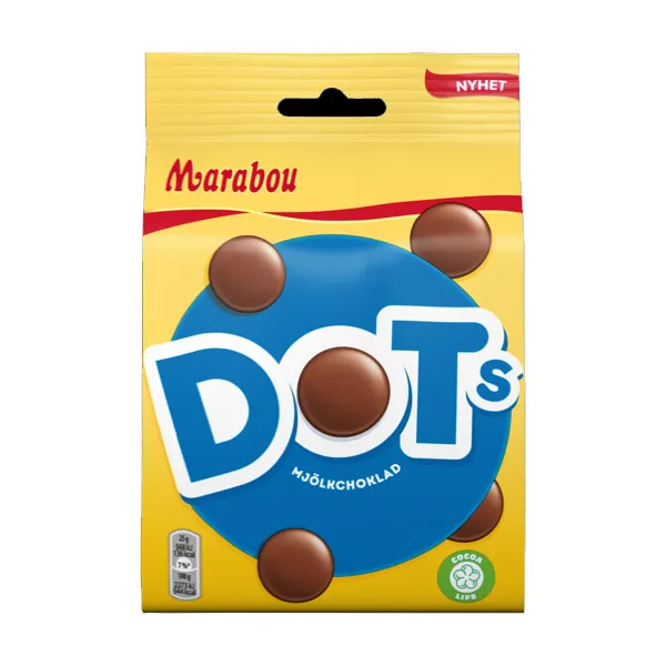 Marabou Dots - 140 grams - Scandinavian Online Store