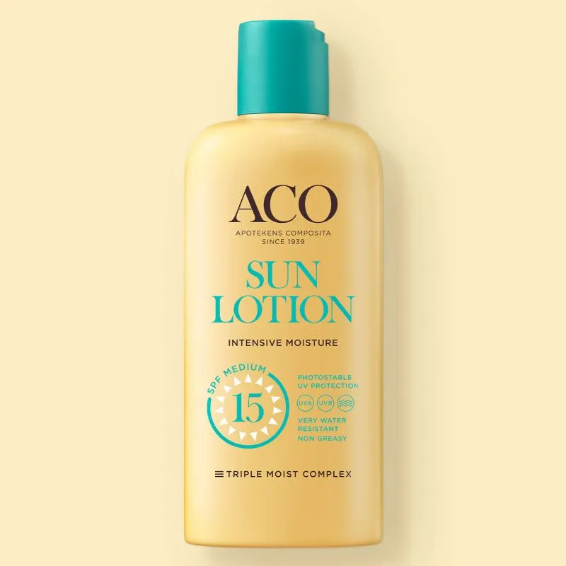 ACO Sun Lotion SPF 15 - 200 ml - Scandinavian Online Store