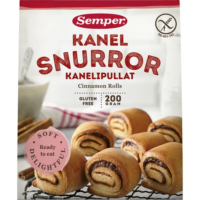 Semper Cinnamon Rolls - 200 grams - Scandinavian Online Store