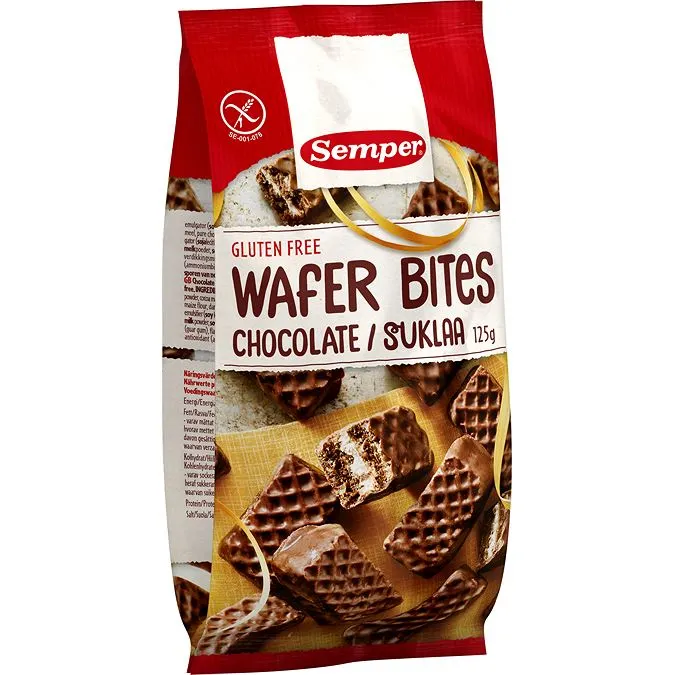 Semper Wafer Bites Chocolate - 150 grams - Scandinavian Online Store
