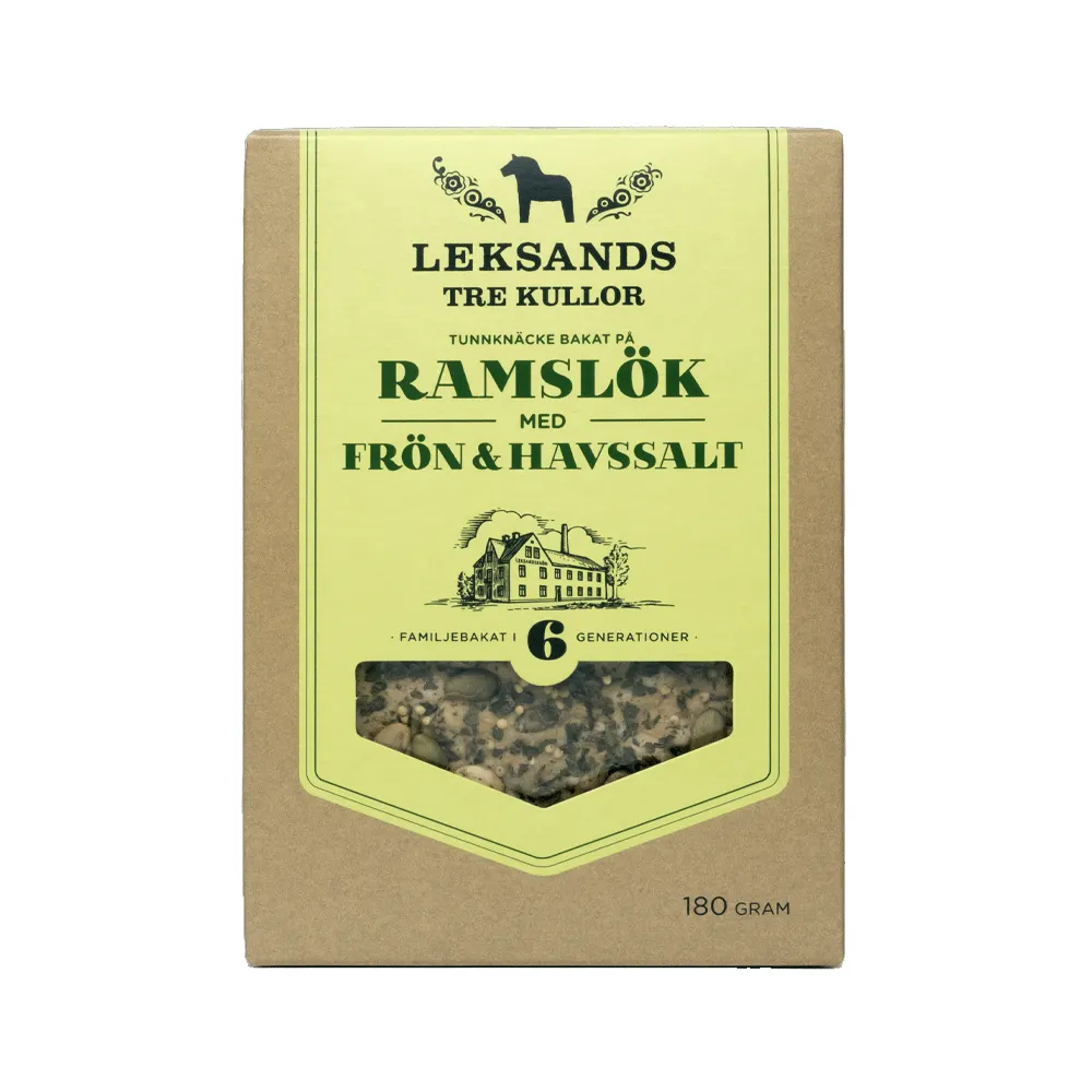 Leksands Tre Kullor, Ramson With Seeds & Sea Salt - 180 grams ...