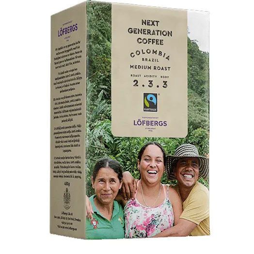 Löfbergs Next Generation coffee Colombia & Brazil - 450 grams ...