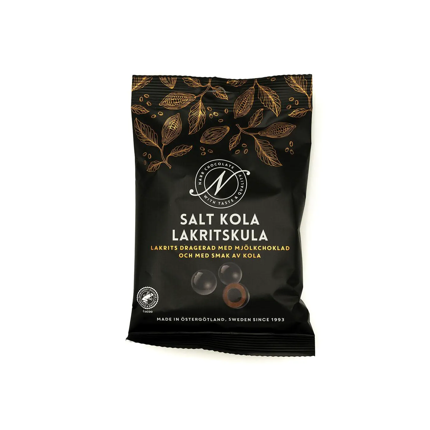 Aroma Salted Caramel Licorice Balls - 120 grams - Scandinavian Online Store