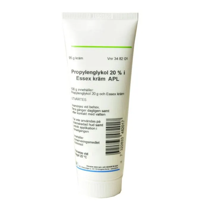 Propylene glycol in Essex cream APL, cream 20% - 95 gr - Scandinavian ...
