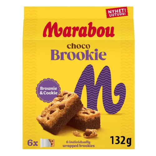 Marabou Choco Brookie - 132 grams - Scandinavian Online Store
