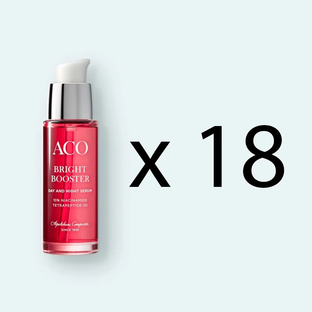 ACO Bright Booster, 30 ml - 18 pcs - Scandinavian Online Store