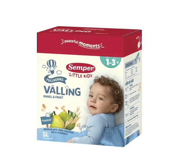 Semper Whole-grain Gruel Spelt & Fruit 1-3 Year - 725 grams ...