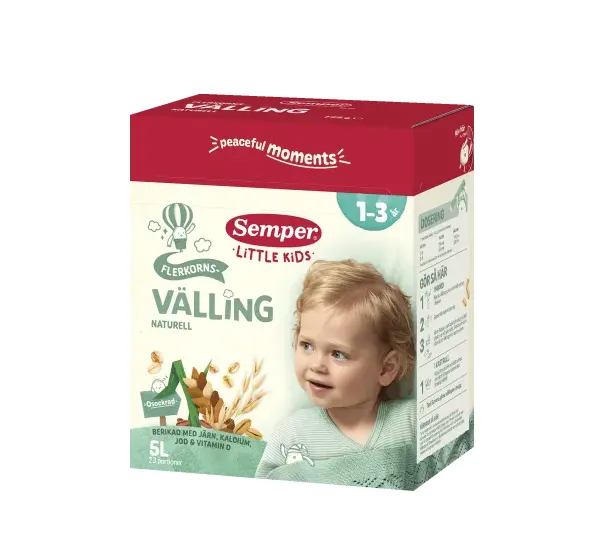 Semper Multi-grain Gruel Natural 1-3 Year - 725 grams - Scandinavian ...