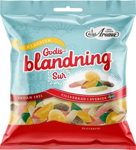 Aroma Candy Mix, Sour - 115 grams - Scandinavian Online Store