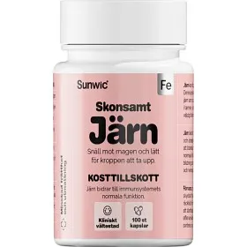 Sunwic Iron Capsules - 100 Capsules - Scandinavian Online Store