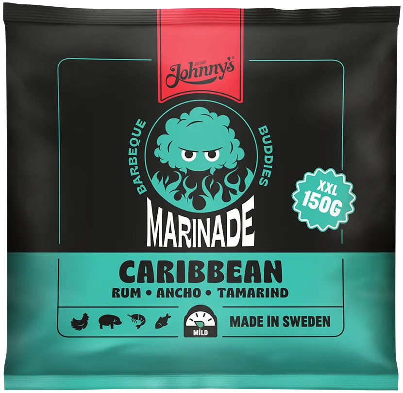 Johnny's Marinade, Caribbean Rum, ancho & tamarind - 150 grams ...