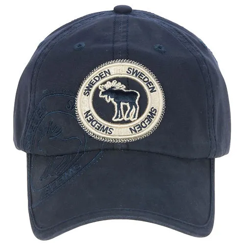Robin Ruth Classic Stamp Cap - Sweden, Blue - Scandinavian Online Store