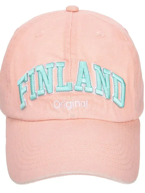 Robin Ruth Classic Cap - Finland, Pink - Scandinavian Online Store