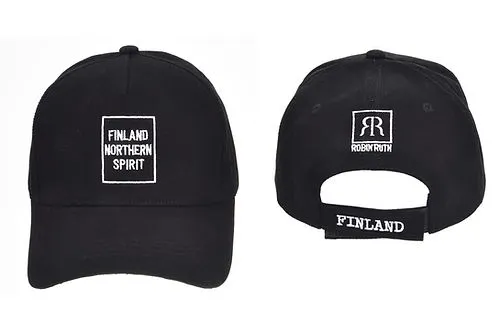 Robin Ruth Classic Cap - Finland Northern Spirit, Black - Scandinavian ...