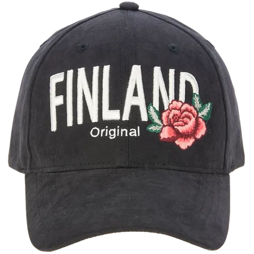 Robin Ruth Floral Cap - Helsinki, Black - Scandinavian Online Store