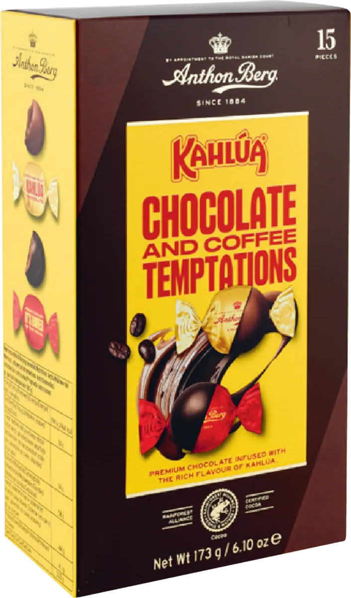 Anthon Berg Kahlua Chocolate & Coffee Temptations - 173 grams ...
