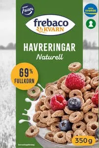 Fazer Frebaco Kvarn Natural Oat Rings - 350 grams - Scandinavian Online ...