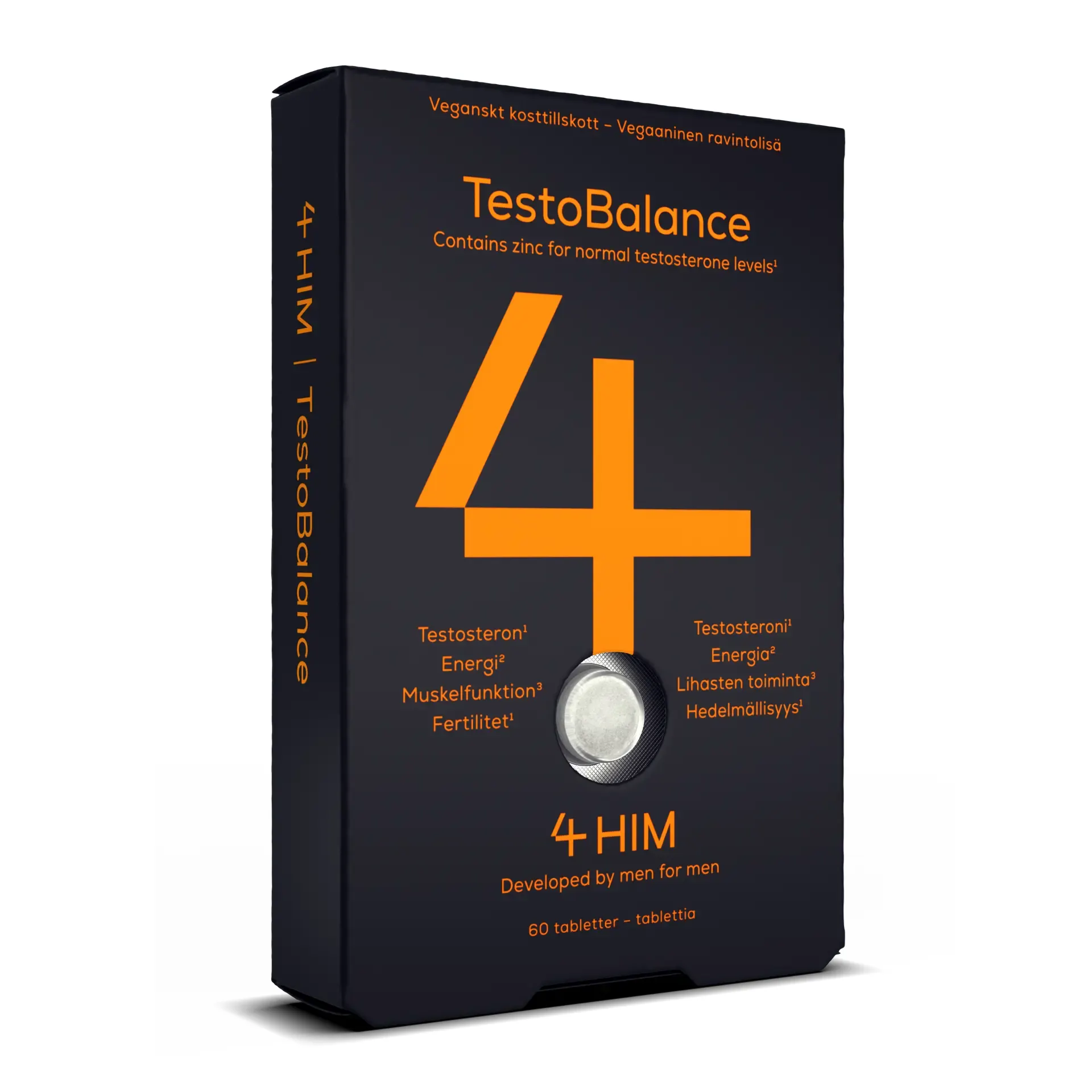 4Him&Her 4HIM TestoBalance - 60 tablettia - Skandinaavinen verkkokauppa