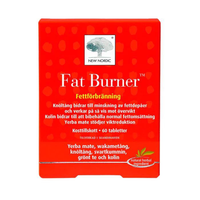 New Nordic Fat Burner, Fat metabolism - 60 tablets - Scandinavian ...