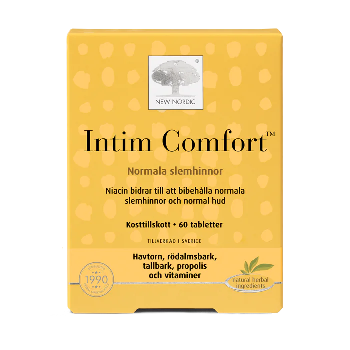 New Nordic Intimate Comfort, Normal mucous membranes - 60 tablets ...
