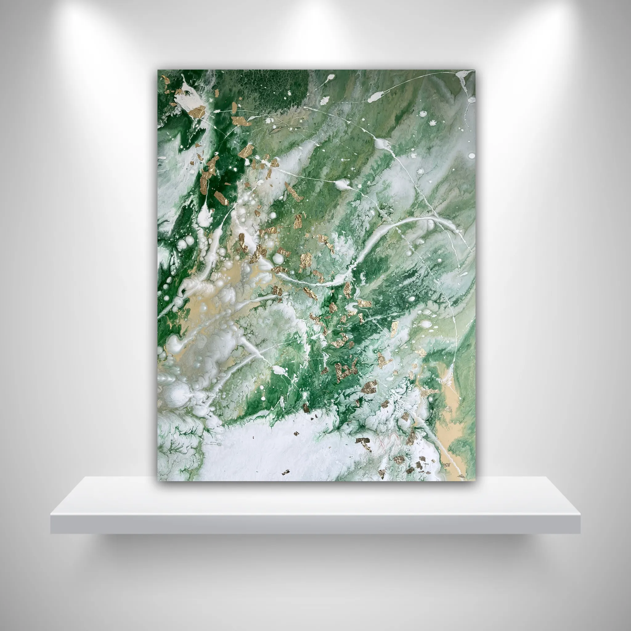 Maleri på lerret | "Eng" | 81x100 cm - Tonette Art | Galleri | Original ...