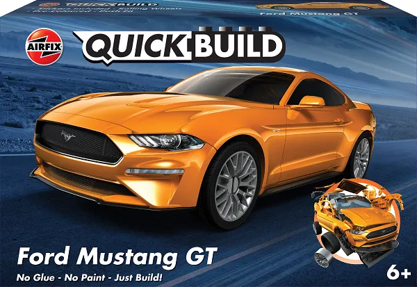 Airfix Quick Build Ford Mustang GT - Plastmodeller|Byggsatser ...