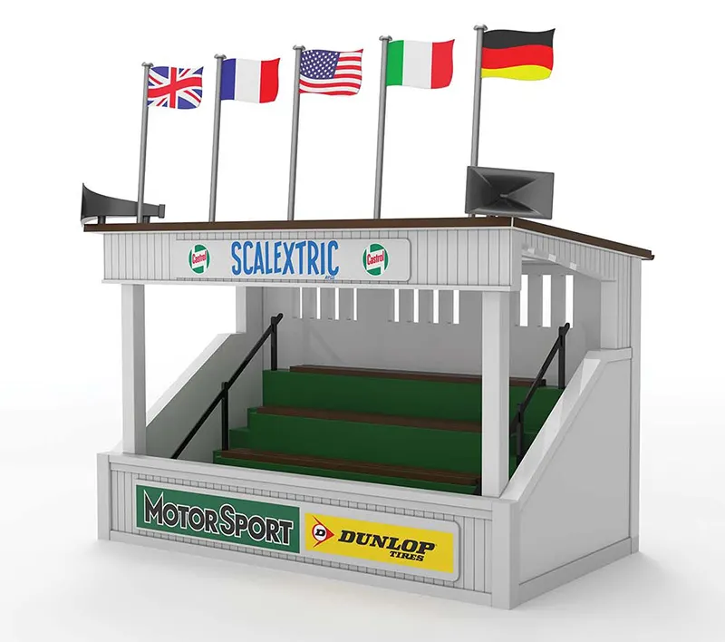Scalextric - Classic Grandstand / Läktare - Slotcar4Fun