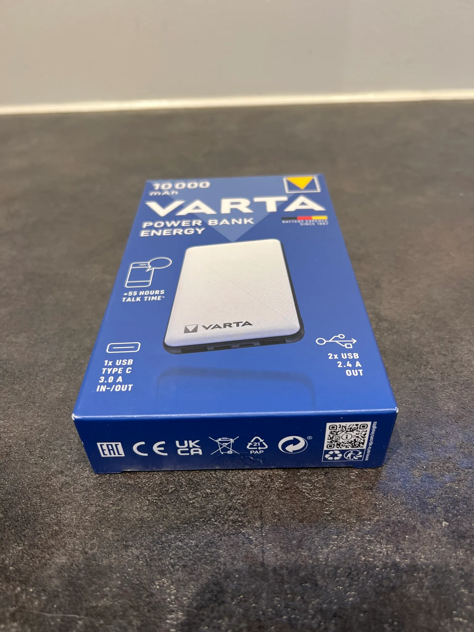 Varta Power Bank 10000mAh – Pålitlig laddning i fält - "MAXPRE ...