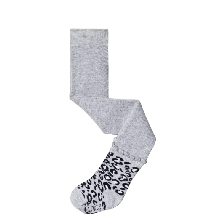 Livly Connie Strump Tights Leopard/Ljusgrå - Bakoutlet.se