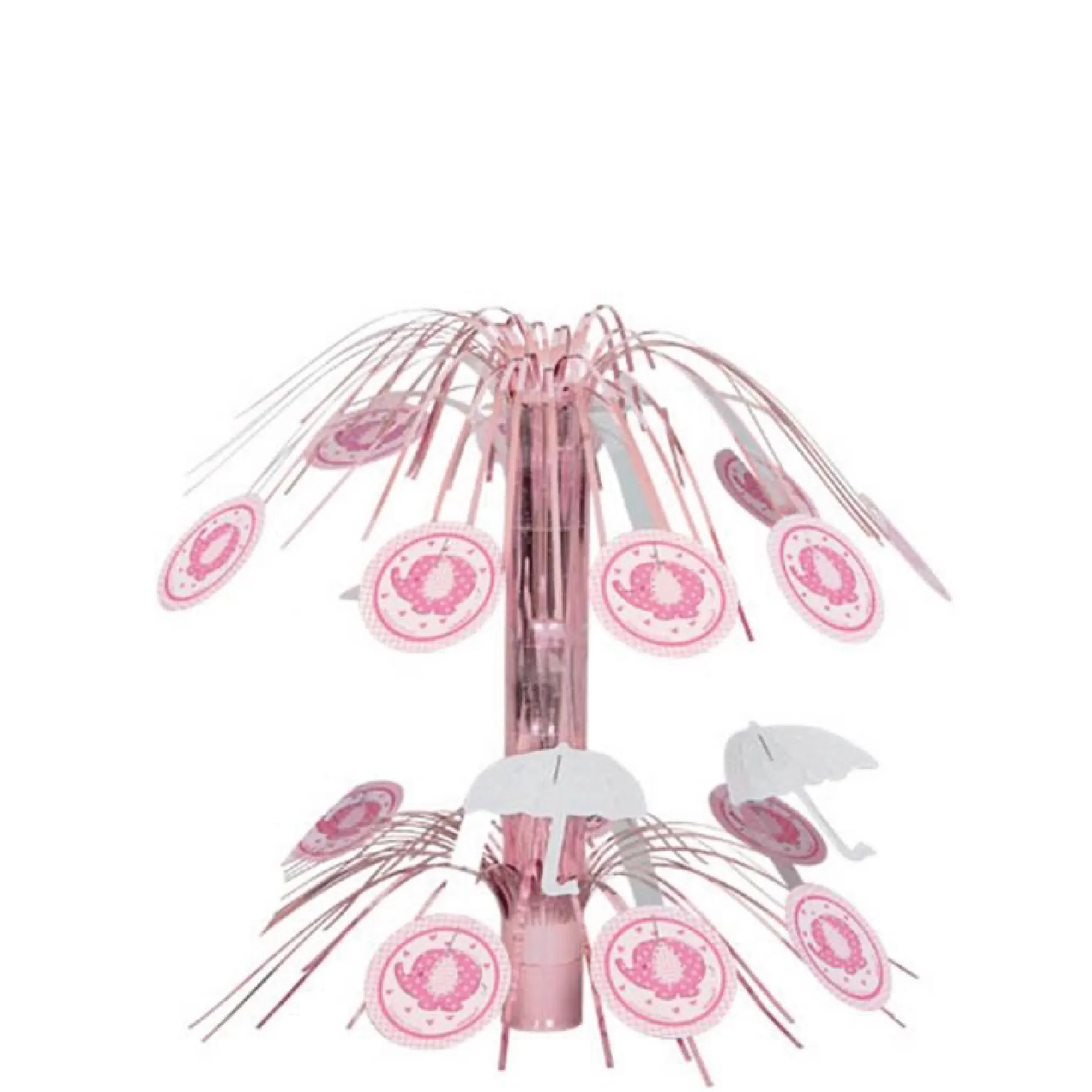 Baby Shower Girl Bordsdekoration Umbrellaphant - Lager888