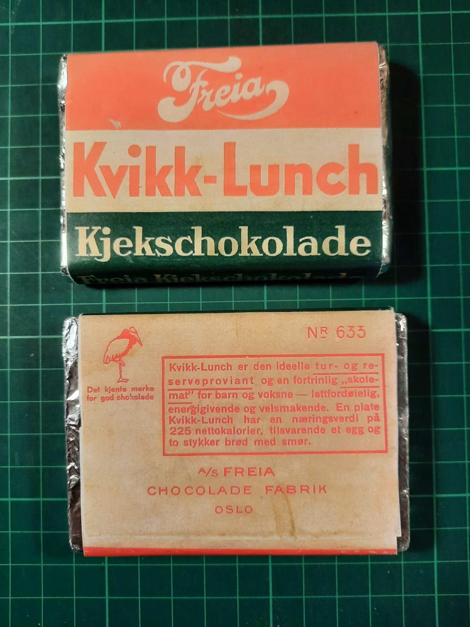 Kvikk-Lunch utstillings sjokolade - Dippy.no