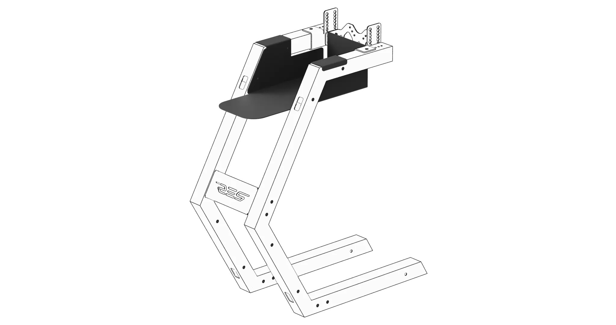 X1-GT PC SUPPORT FOR INDEPENDENT MONITOR STAND – SimRace Sweden ...