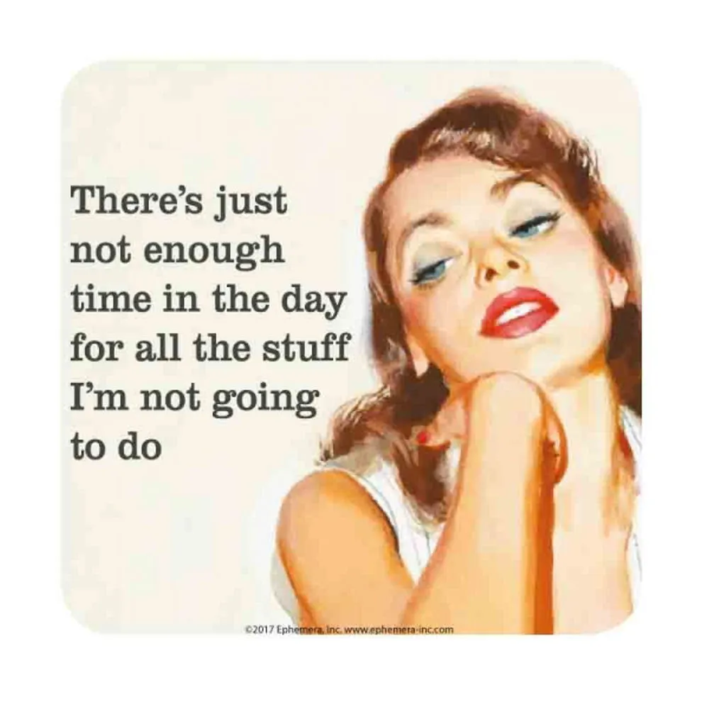 Coaster - There´s just not enough time... - Presenter Med Stil