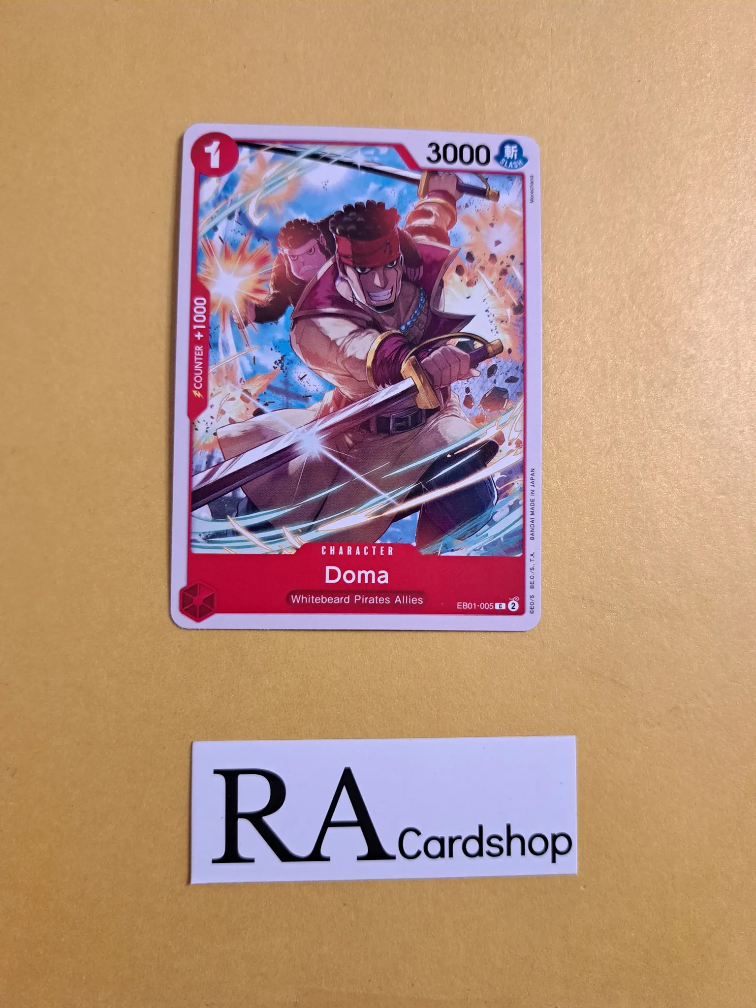 Doma Common EB01-005 Memorial Collection One Piece Card Game - RA Cardshop