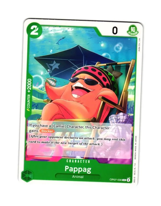 Pappag Common OP07-030 500 Years Into The Future One Piece - RA Cardshop