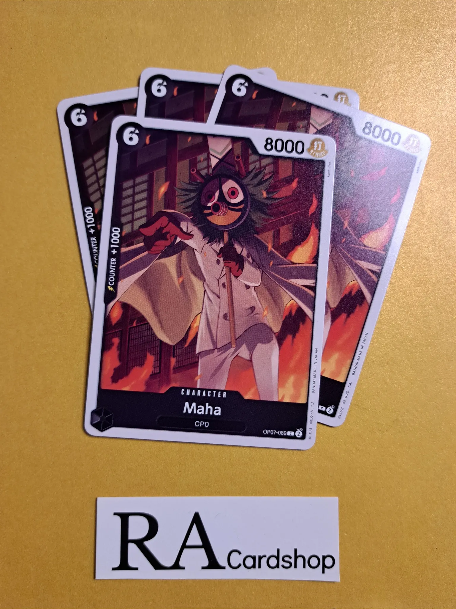 Maha Common OP07-089 500 Years Into The Future One Piece Card Game - RA ...