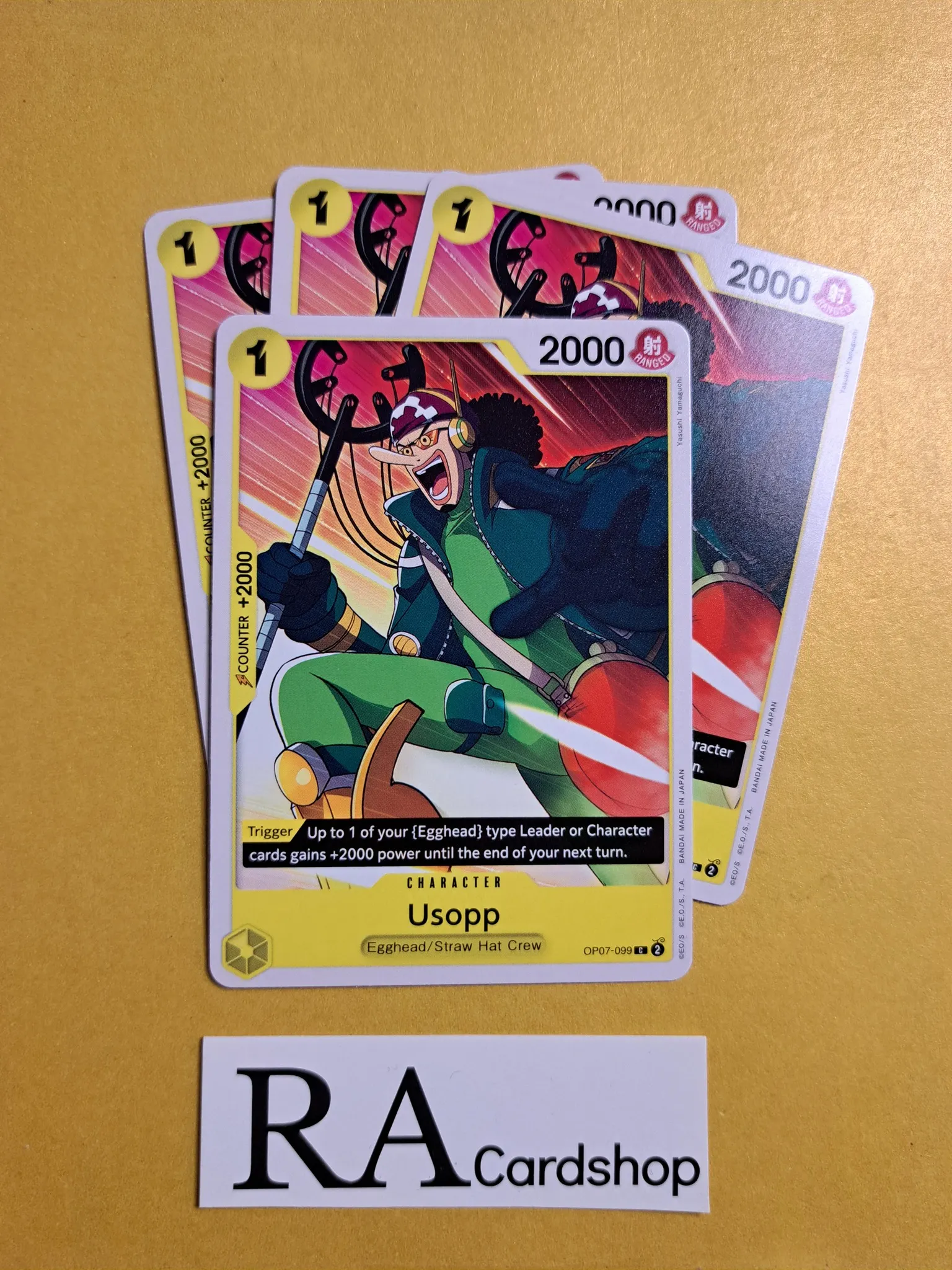Usopp Common OP07-099 500 Years Into The Future One Piece Card Game ...